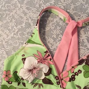 Swim | Tropical Print Halter Tankini Twopiece Swimsuit | Poshmark
